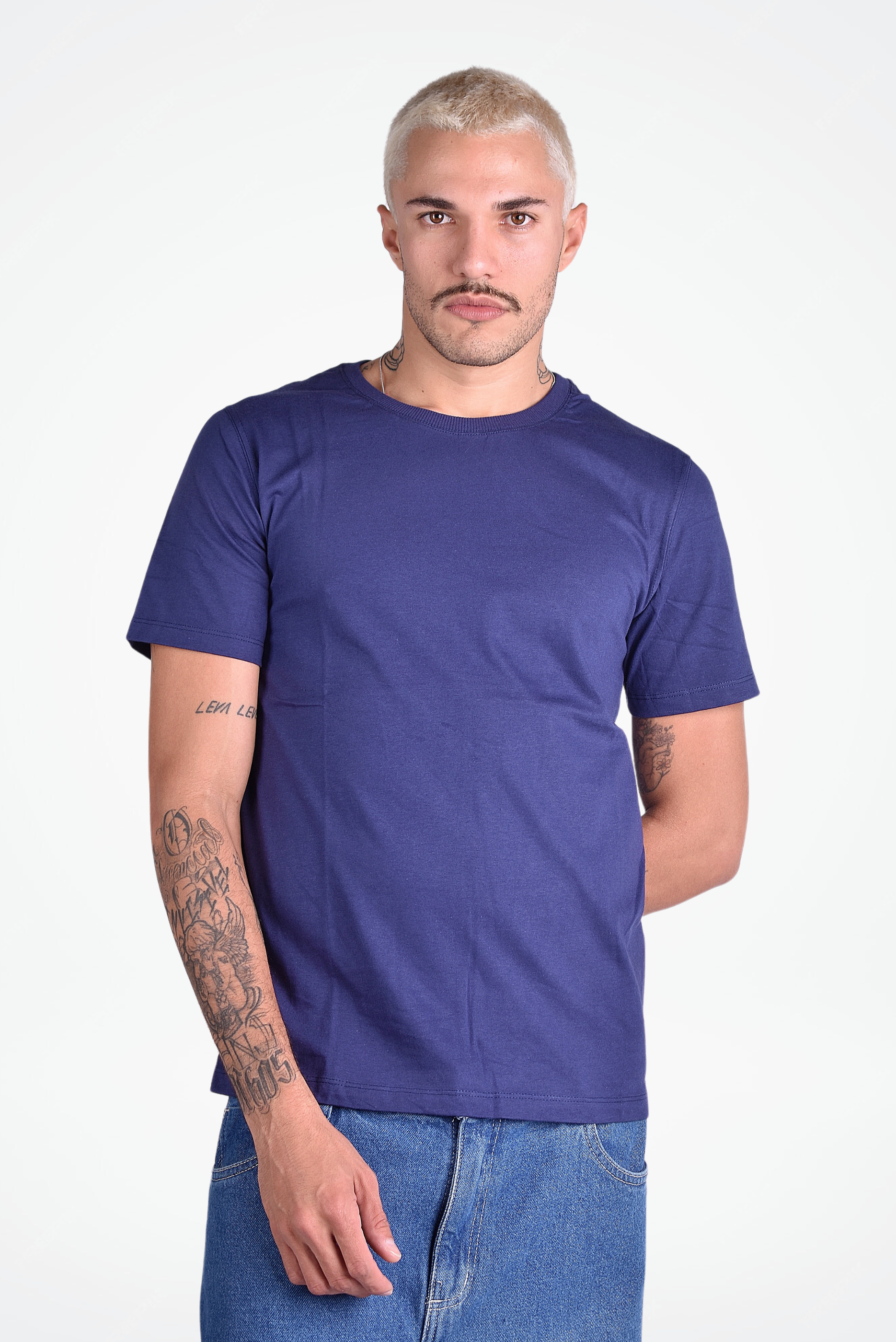 Camiseta DailyBasics Pima Azul Marinhoio
